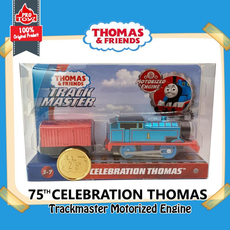 Thomas And Friends TrackMaster Motorized Engine 75th CELEBRATION SERIES ...