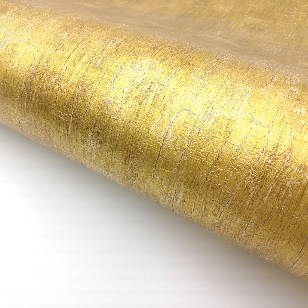 Gold Metallic Glitter Shinny Peel and Stick Wallpaper Embossed Contact ...