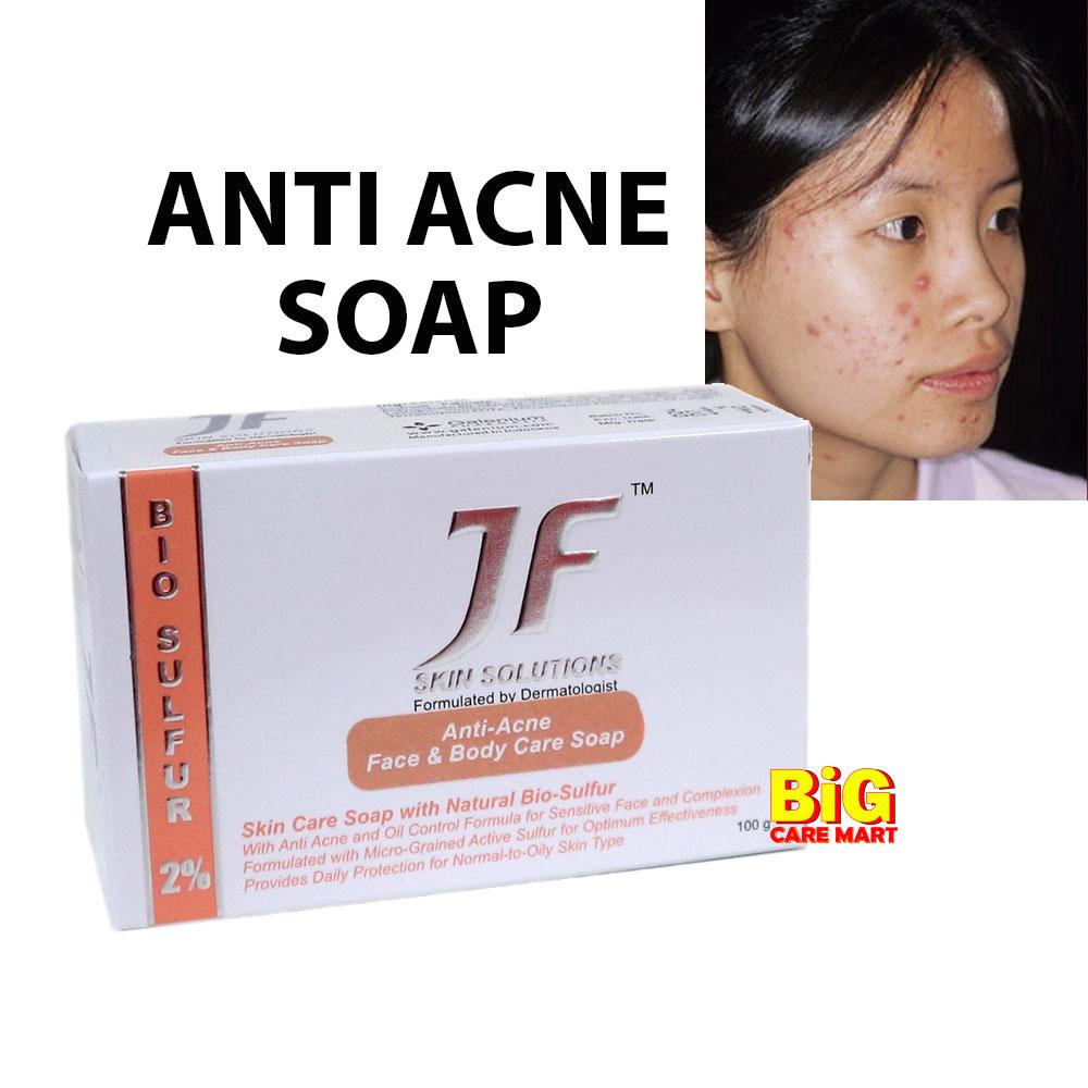 Jf Bio Sulfur Soap 2% Anti Fungal & Acne Cleanser 100g | Shopee Singapore