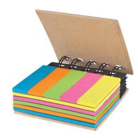 STICKY NOTE School and Office Supplies 6-in-1 Multi-layered Neon Post ...
