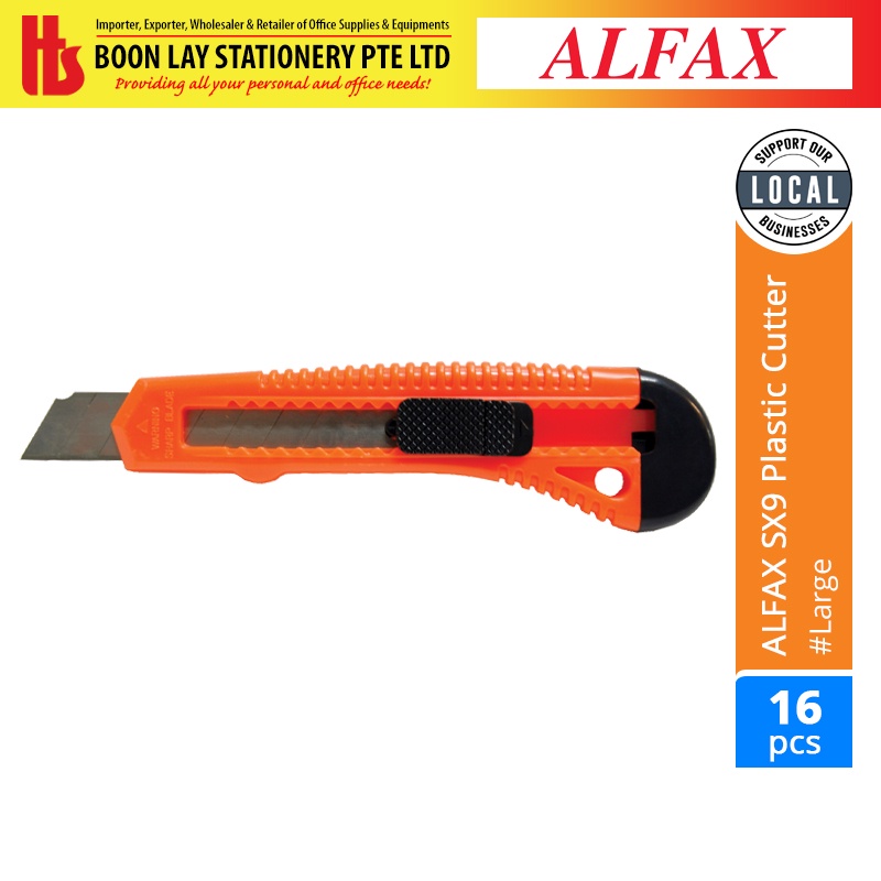 ALFAX SX9 Plastic Cutter/Knife #Large | Shopee Singapore