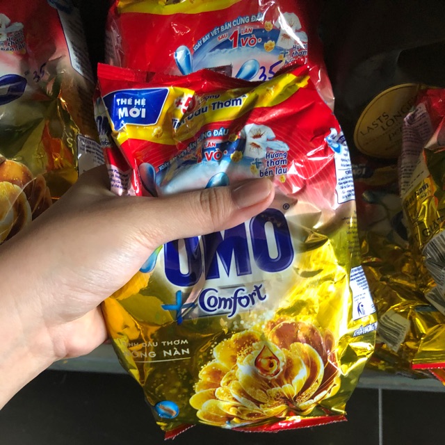 OMO COMFORT laundry detergent with delicate fragrance oil 350g | Shopee ...