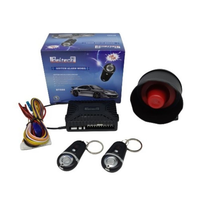 Universal Beltech Bt555 Anti-theft Car Alarm With Tuk Tuktuk Toyota ...