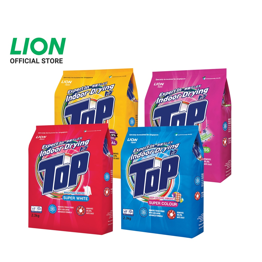 TOP Powder Detergent 2.1kg/2.3kg | Shopee Singapore