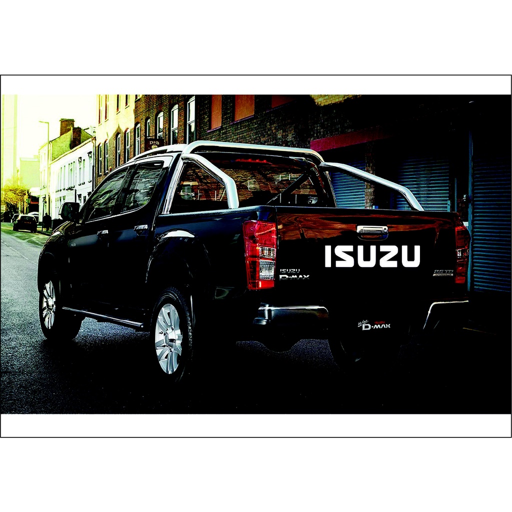 ISUZU D-Max 4X4 Pickup 1x Aufkleber Decal Vinyl sticker graphics emblem ...