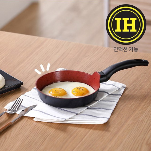 ★Daltty★ [NeoFlam] Neoflam De Chef IH Induction Egg Pan 16cm | Shopee ...