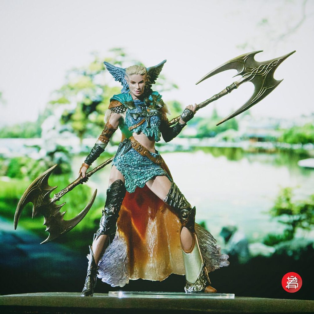 Mcfarlane Spawn Series 22 - Dark Ages The Viking Age - Valkyrie - New ...