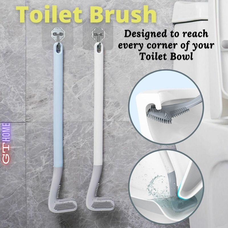 New Design Silicone Toilet Bowl Brush ,toilet brush | Shopee Singapore