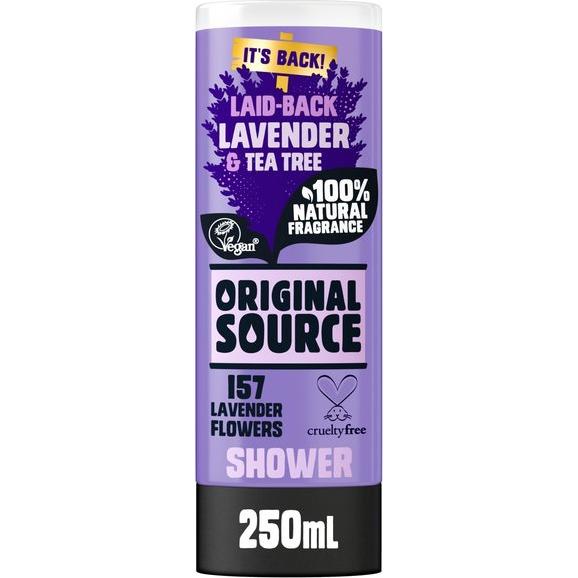 Original Source Pure 100% Vegan Shower Gel/Body Wash/Shower Milk/AB ...