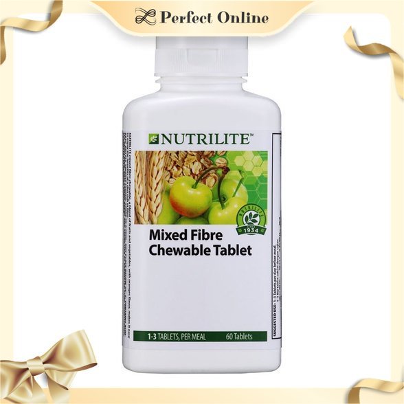 Nutrilite Mixed Fibre Chewable Tablet (60 tab) | Shopee Singapore