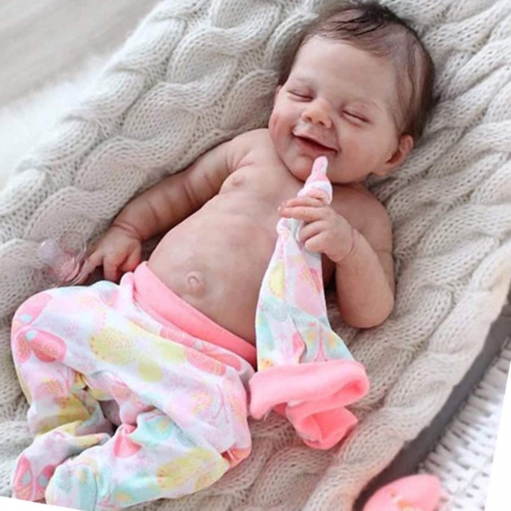 Lifelike Reborn Baby Dolls 19 Inch Baby Realistic Soft Skin Handmade ...