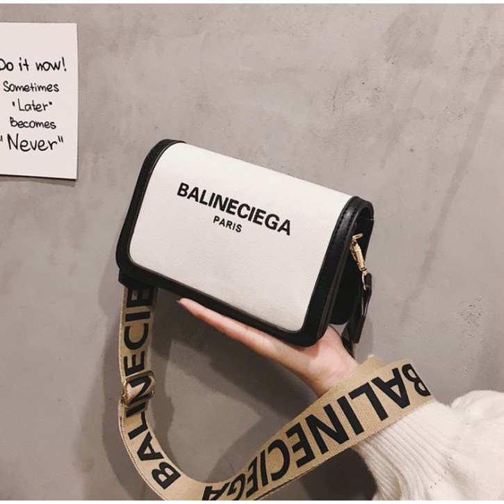 Balineciega Bag (Black - White) | Shopee Singapore