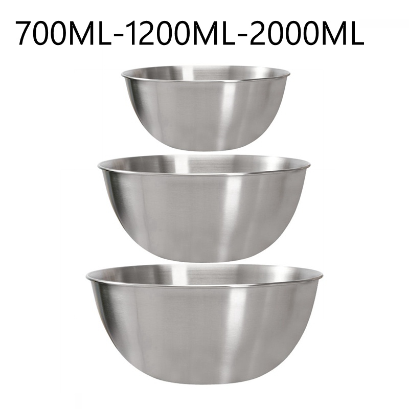 304 Stainless Steel Mixing Bowls Nesting Storage Bowls Set Kitchen ...