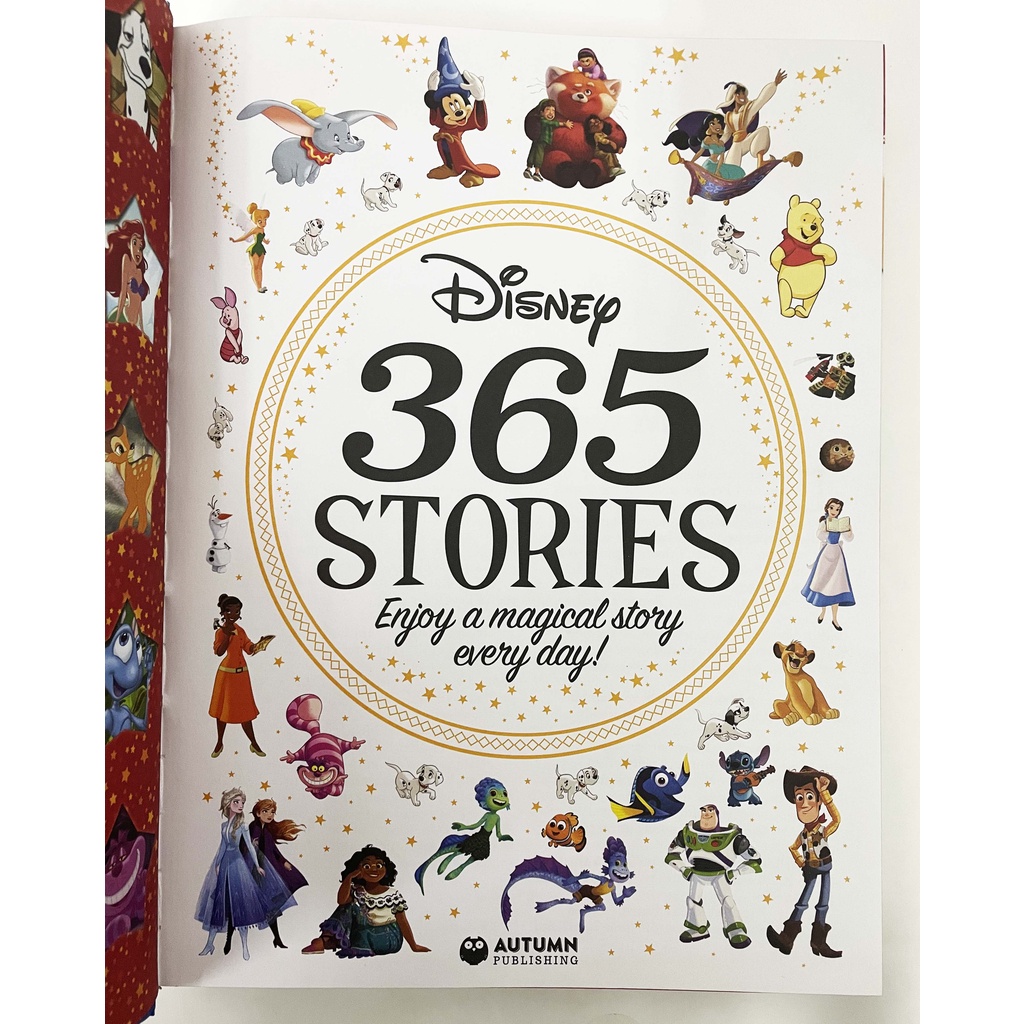 Disney 365 Stories Story Book Favourite Characters Premium Hardcover ...