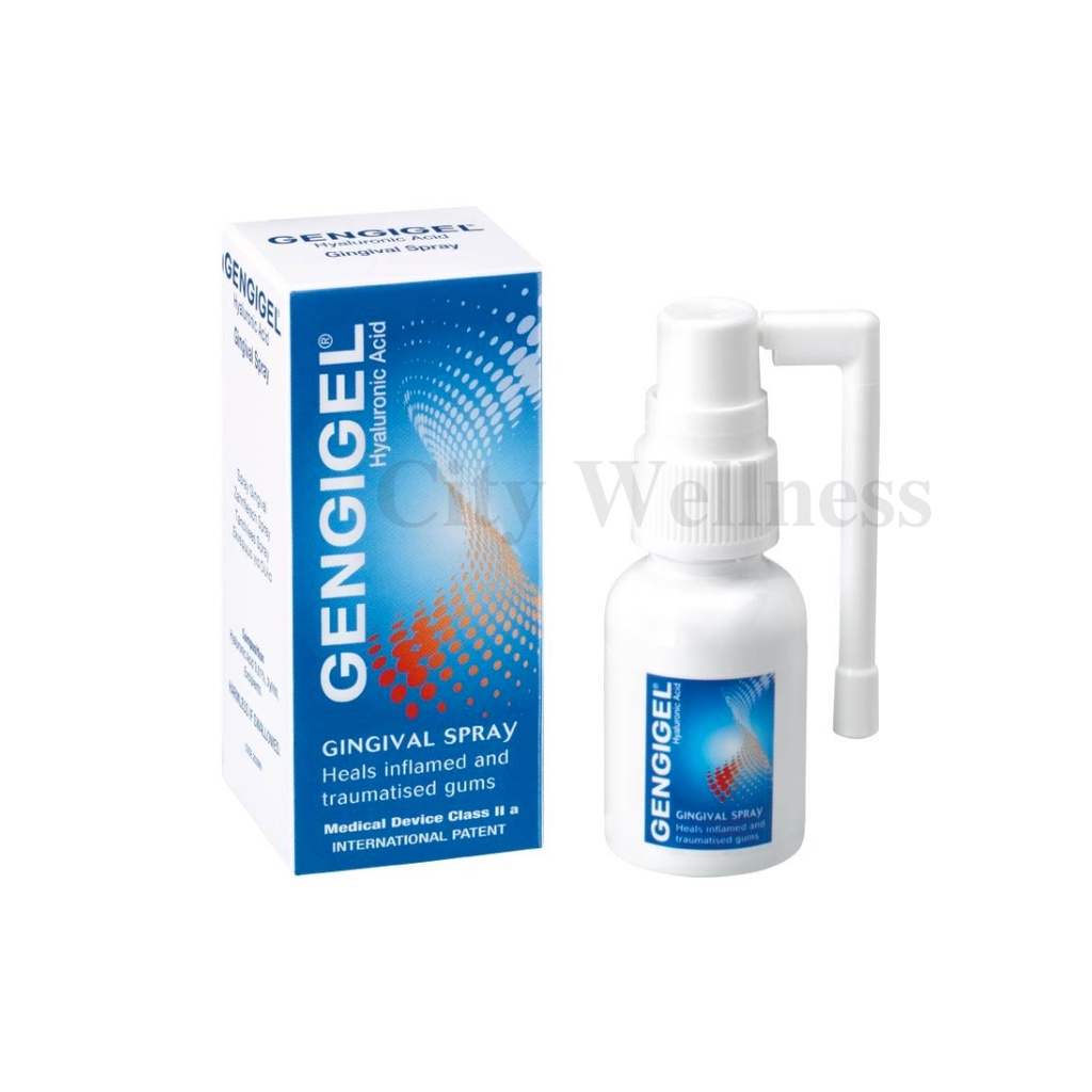 Gengigel Hyaluronic Acid Gingival Spray 20ml | Shopee Singapore