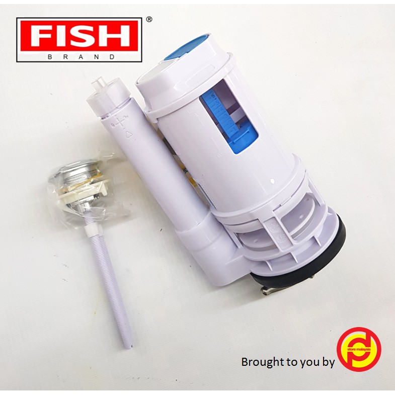 Fish Brand Toilet Cistern Push Button Dual Flush Valve (CJOV 3009 ...