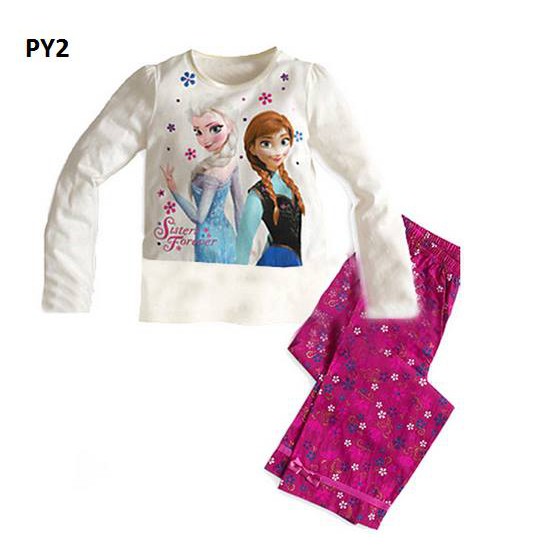 Frozen Anna & Elsa pyjamas set | Shopee Singapore