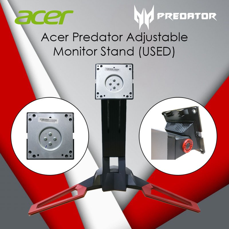 (USED) Acer Predator Monitor Height Adjustable Stand | Shopee Singapore