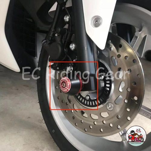 New * !! Big !! Yamaha XMAX Front Wheel Axle Slider/Fork Slider ...