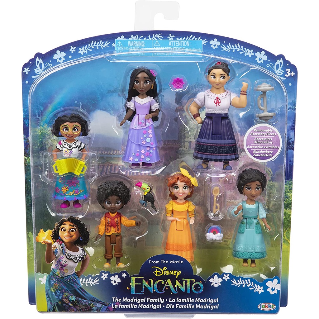 🌟💯% AUTHENTIC🌟 Disney Encanto Doll Figures - The Madrigal Family 6-Pack ...