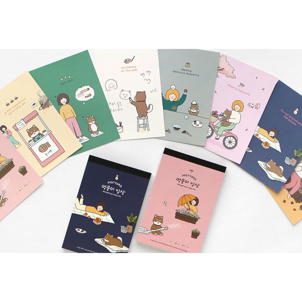 32 Sheets Vintage Postcard Korean Writing Paper Postcard Book | Shopee ...