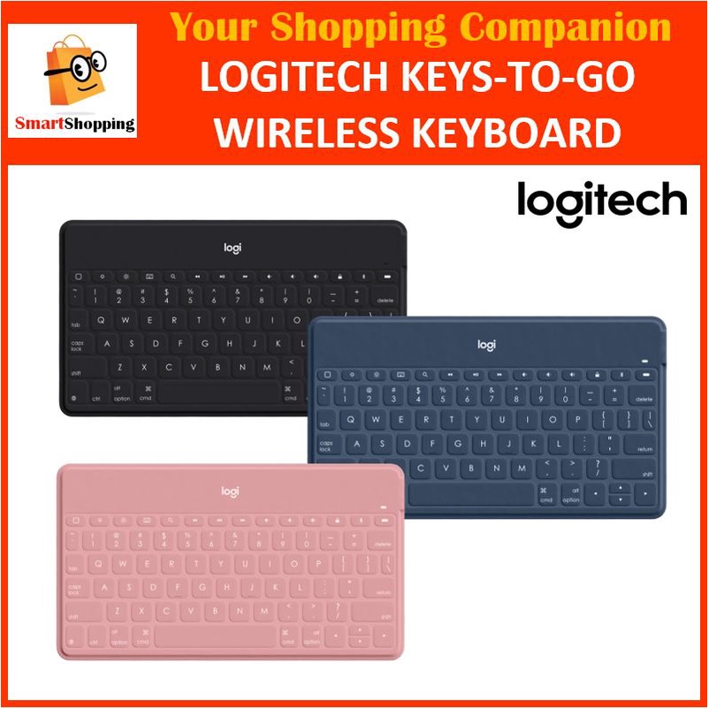 Logitech Keys-To-Go Keyboard Ultra-light Ultra-portable Standalone ...