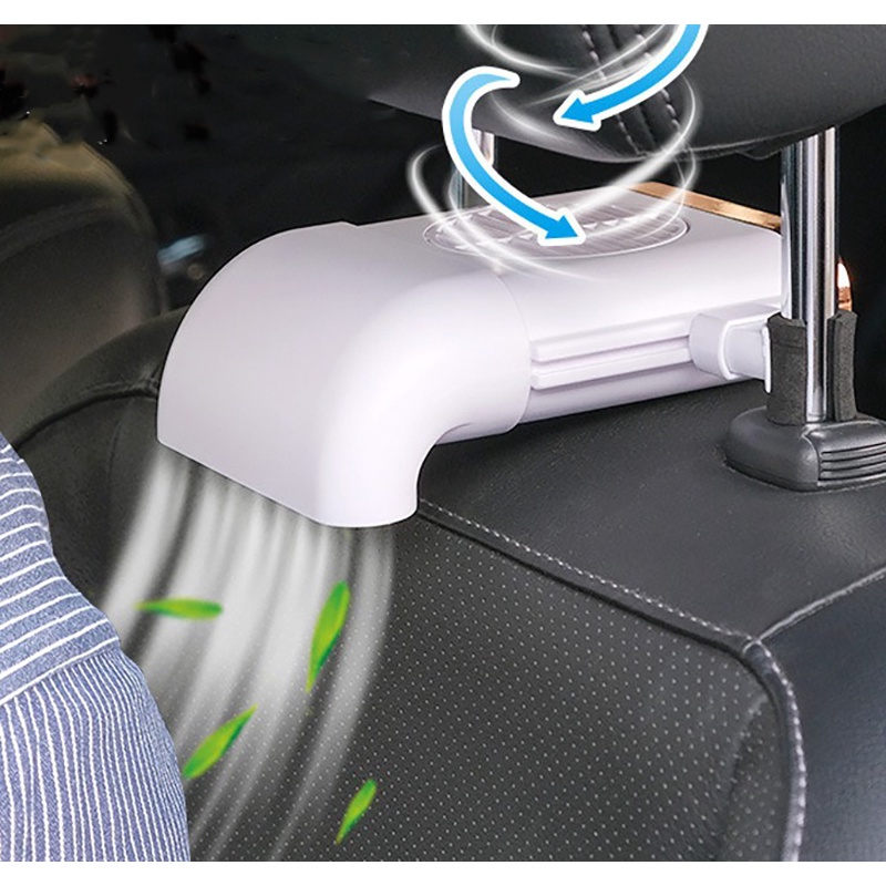 Car Seat Fan Cooler Car Seat Back Cooling Fan Set with 3 Speed | Shopee ...