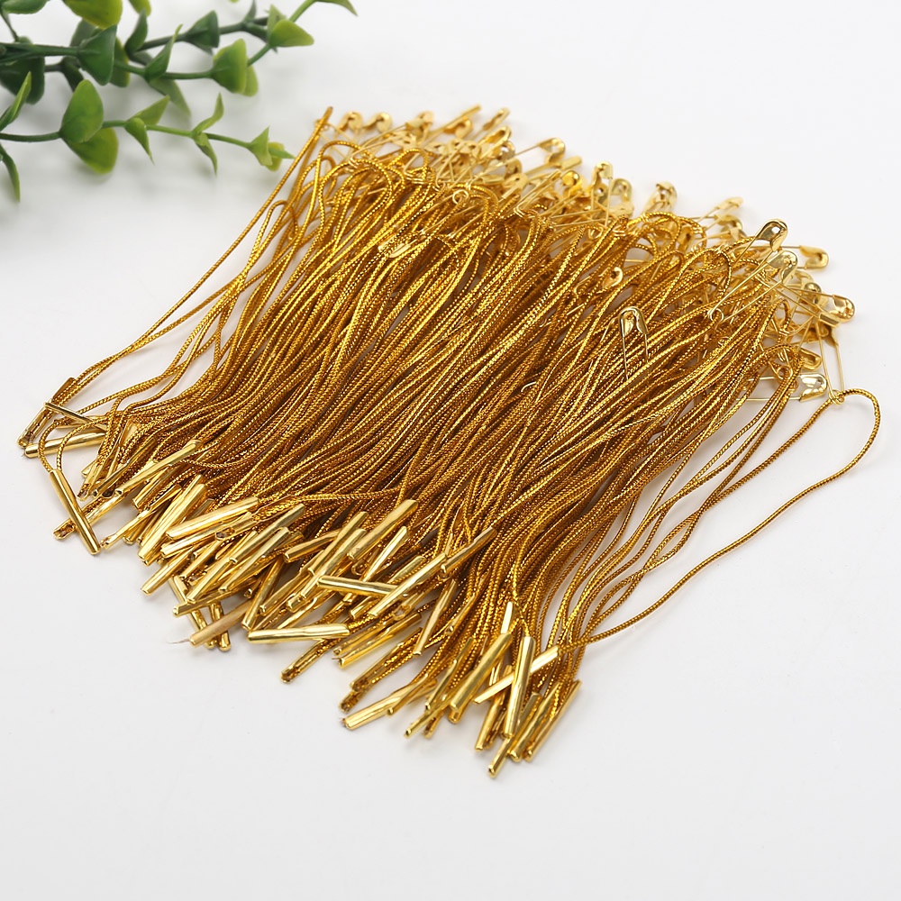 Tag rope Golden pin rope 100/pcs Clothing universal tag rope ...