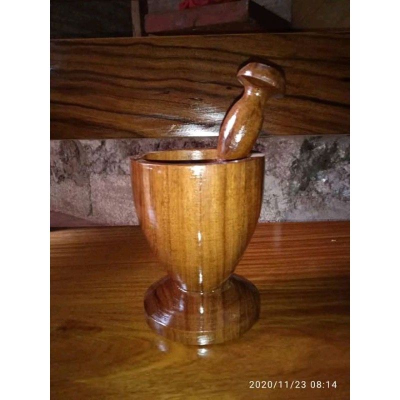 murtar and pestle (magkuno wood) | Shopee Singapore