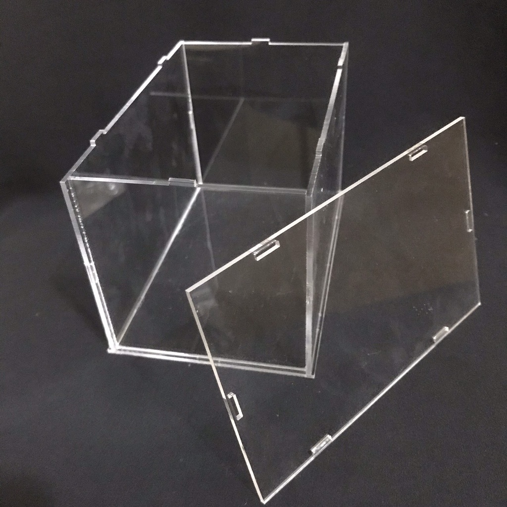 Dust-proof transparent Mica box. Product display box | Shopee Singapore