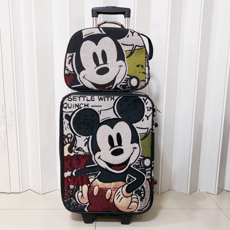 About 23-Inch Mickey mouse Luggage Set Trolley Suitcase disney Cartoon ...