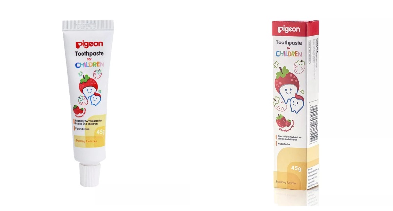 Pigeon Children Toothpaste (Strawberry/Orange) (Bundle of 2) | Shopee ...