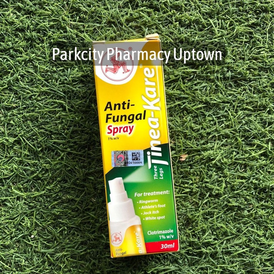 Three Legs Tinea-Kare Anti-Fungal Spray 30ml 2465 | Shopee Singapore