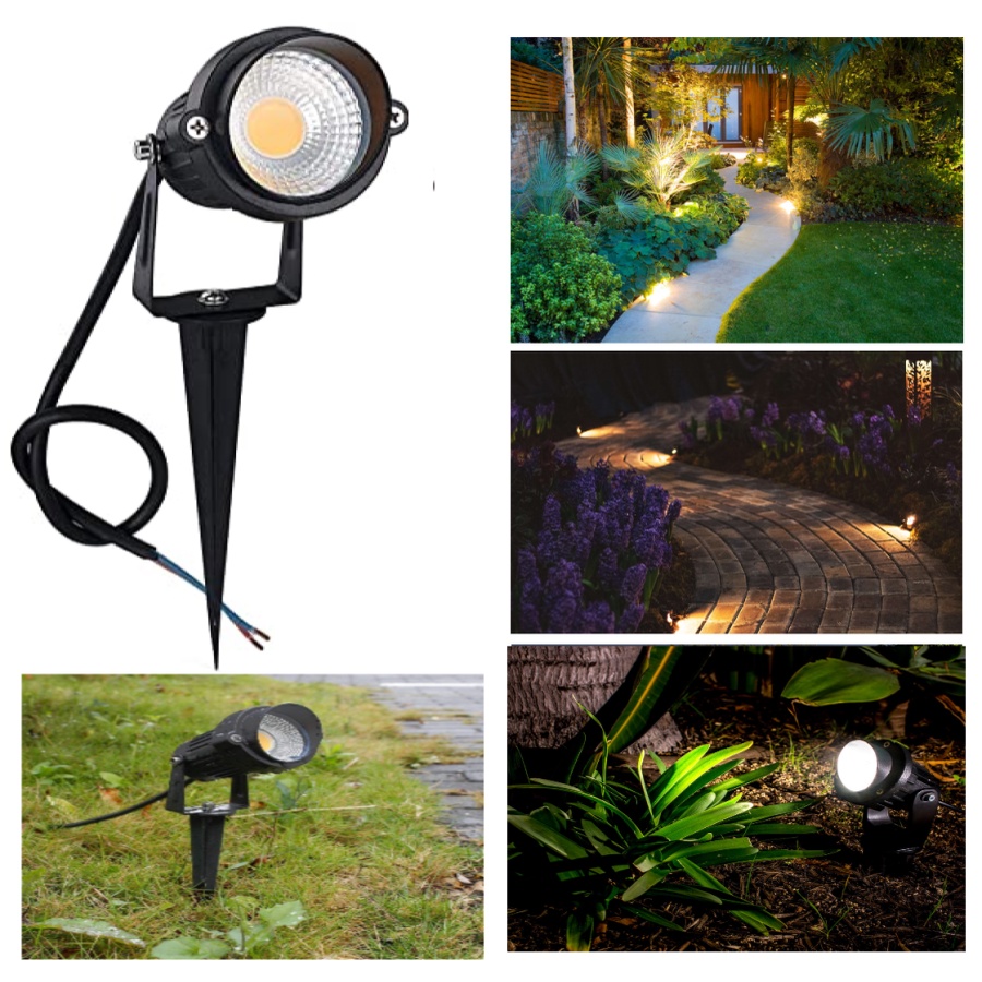5W Led Garden Light Outdoor IP65 Warm White [ Spike Type ] | Shopee ...