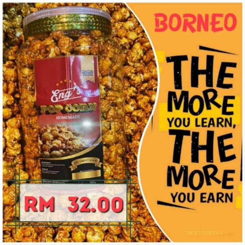 Eng's Popcorn, Fully coated with caramel(Biggie) | Shopee Singapore