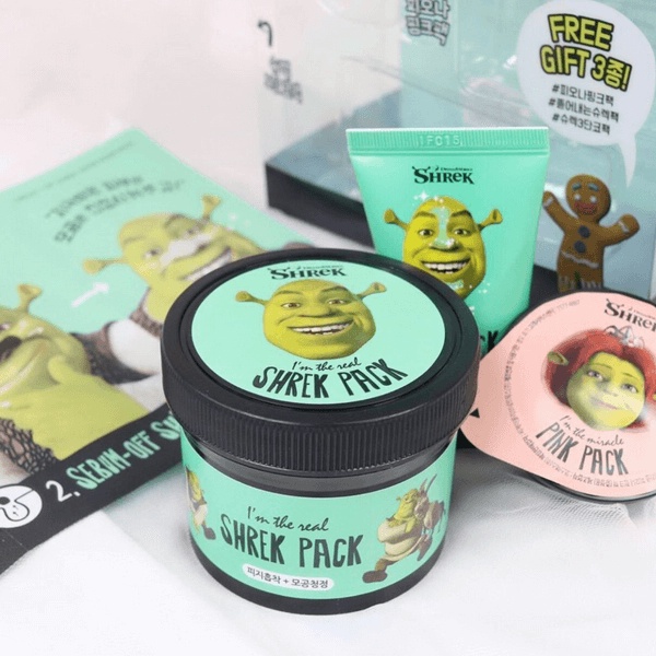 I'm THE Shrek / THE CICA Shrek Pack Clay Mask by Olive Young | Shopee ...