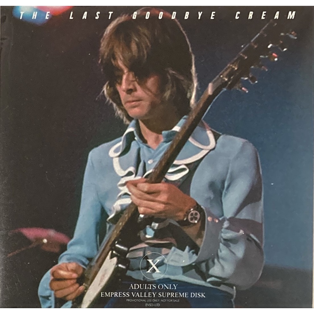 CREAM Eric Clapton Live New CD 1968, The Last Goodbye Cream, San Diego ...