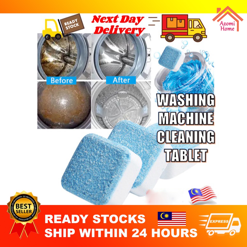 Washing Machine Cleaning Tablet Pill Deep Cleaning Effervescent Tablets ...