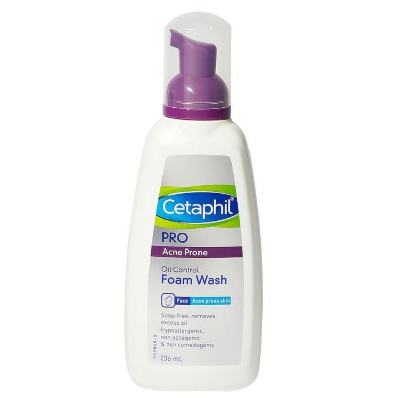 Cetaphil Pro Acne Prone Oil Control Foam Wash 236ml (04/23) | Shopee ...