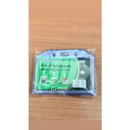 T-014 Landscape ID Card Frame, 1 sided ID Card Casing contains 5 pcs ...