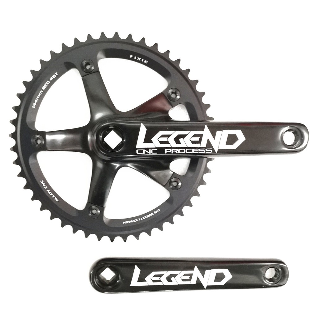 LEGEND fixed gear crank /fixie crank | single speed crankset | Light ...