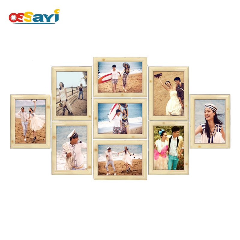 Multi-frame Photo Frame Wall Haning Family Picture Frame Set Modern ...