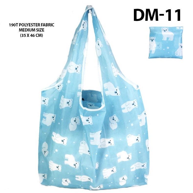 Foldable Shopping / Tote / Eco / Recycle Bag (Reusable) | Shopee Singapore
