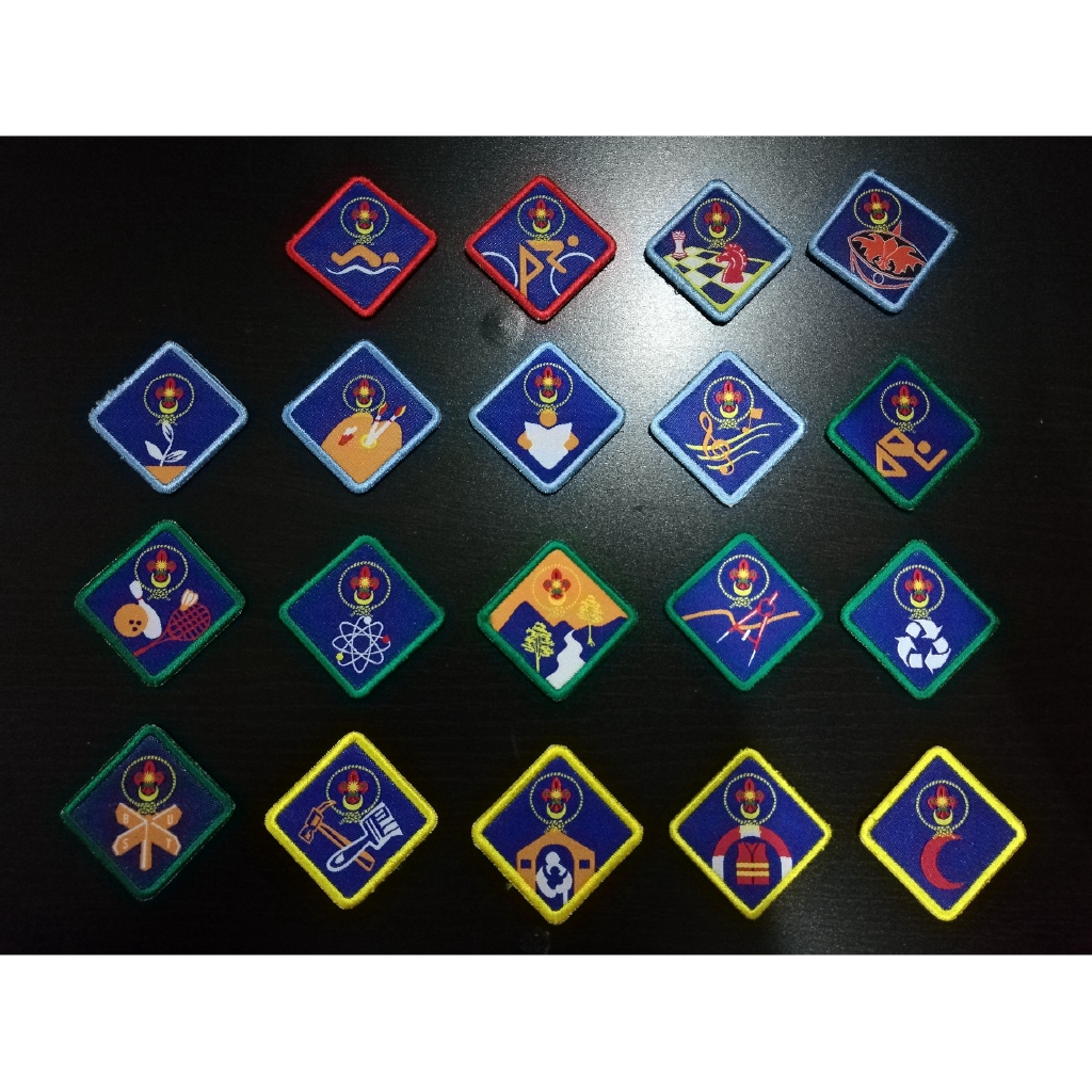 CUB SCOUT PROFICIENCY BADGES 19PCS | Shopee Singapore