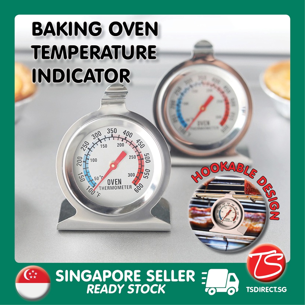 Stainless Steel Oven Baking Temperature Indication Thermometer | Food ...