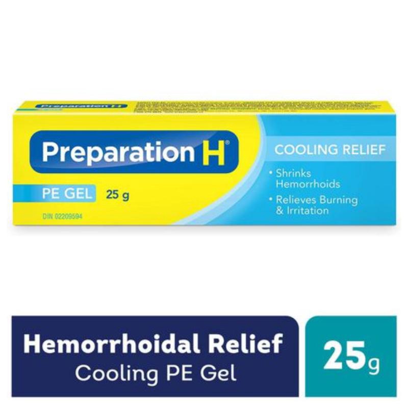 Preparation H Gel For Hemorrhoids, 25G | Shopee Singapore