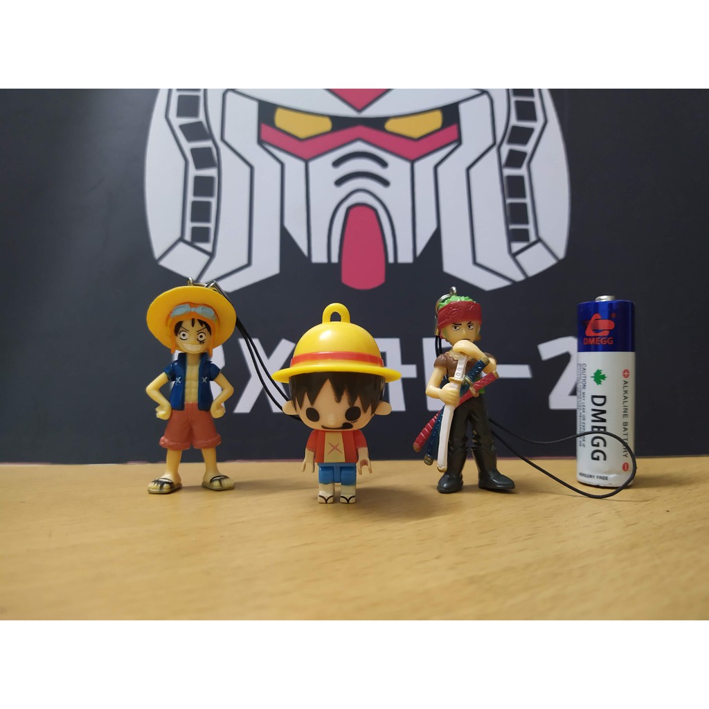 Zoro luffy keychain onepiece phone hanger | Shopee Singapore