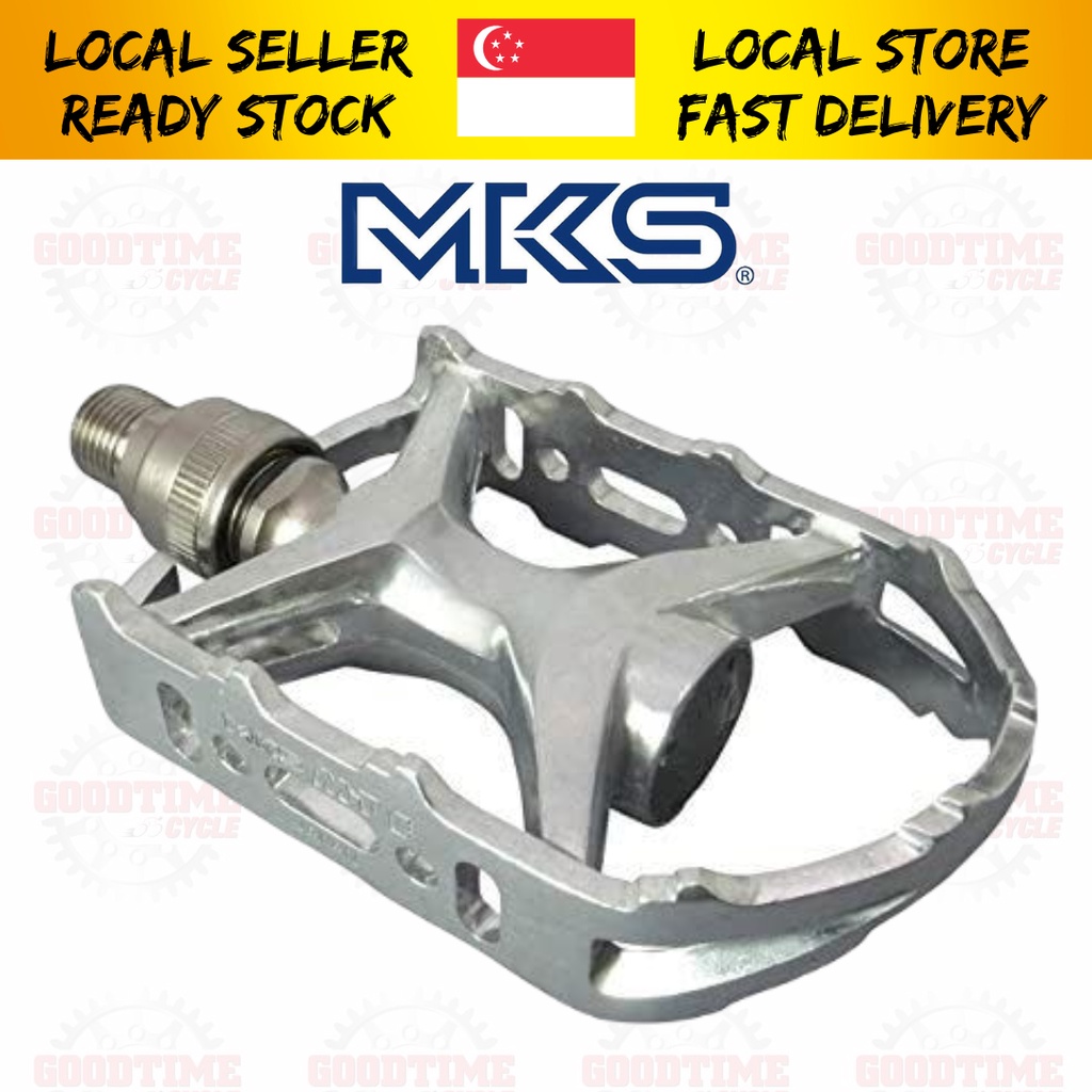 Mikashima MKS MT-E Ezy Silver Quick Release Bicycle Bike Pedal QR | Shopee Singapore