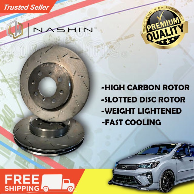 Perodua Bezza 1.0/1.3 (2016-Present) - Nashin Performance OE Disc Rotor ...