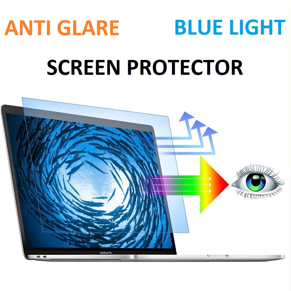 Anti Blue Light Glare Screen Protector Low Reflection MacBook New Air ...